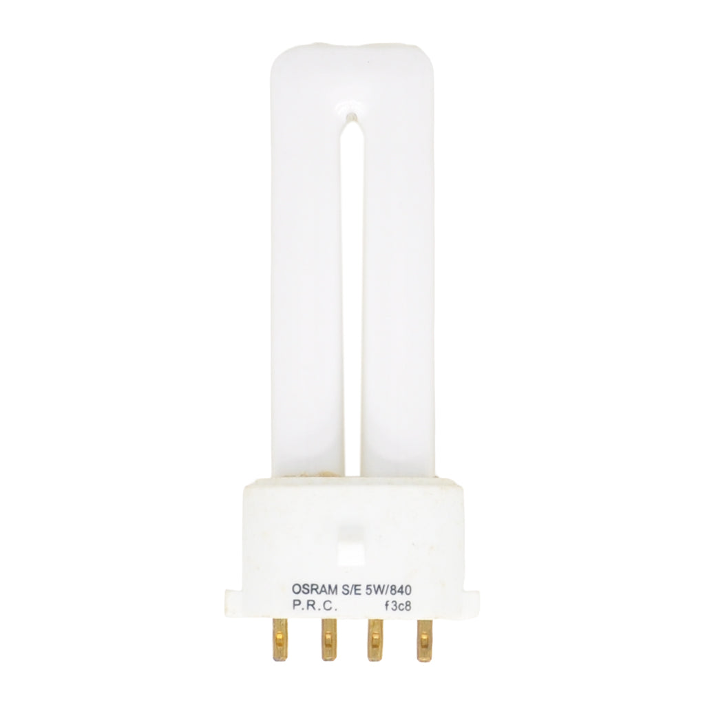 OSRAM DULUX S/E Compact Fluorescent Light Bulb 2G7 5W/840 – Double Bay Hardware