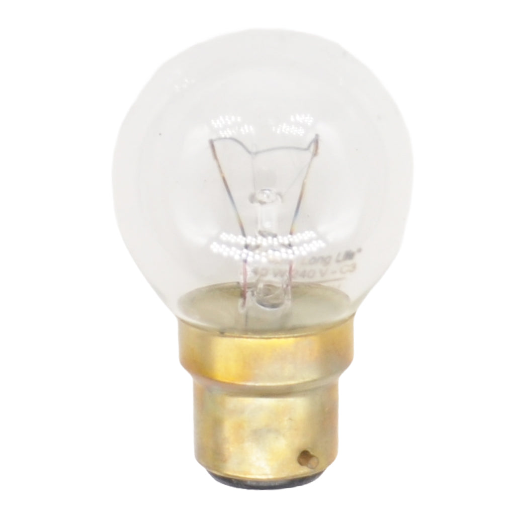 Aero Tech Fancy Round Incandescent B22 240V 40W Clear – Double Bay Hardware