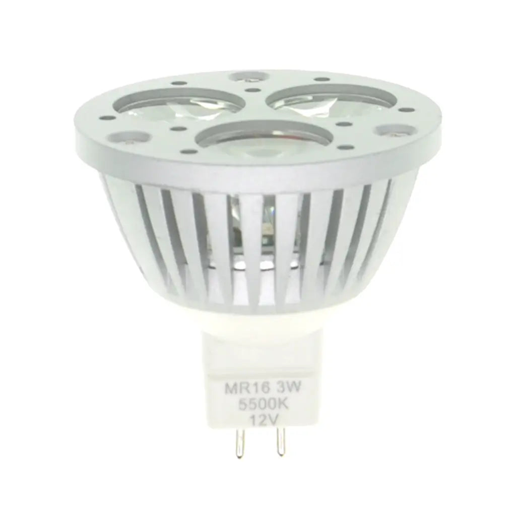 Crompton MR16 LED Light Bulb GU5.3 12V 3X1W C/W 25944 – Double Bay Hardware