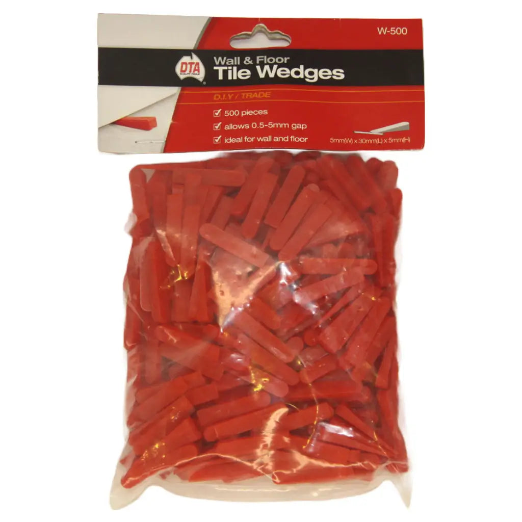 DTA Wall & Floor Tile Wedges 500Pcs W-500 – Double Bay Hardware