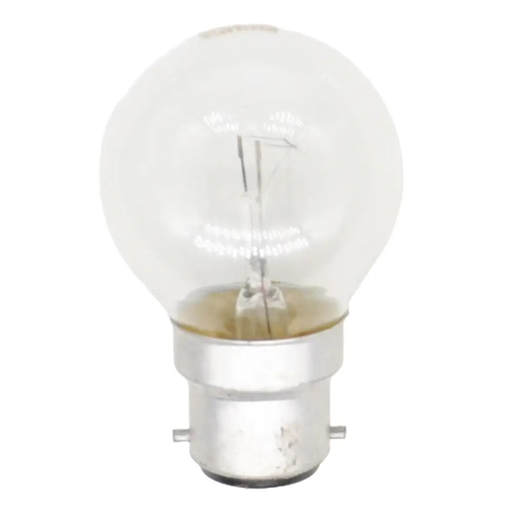 Lusion Fancy Round Incandescent Bulb B22 240V 25W Clear – Double Bay ...