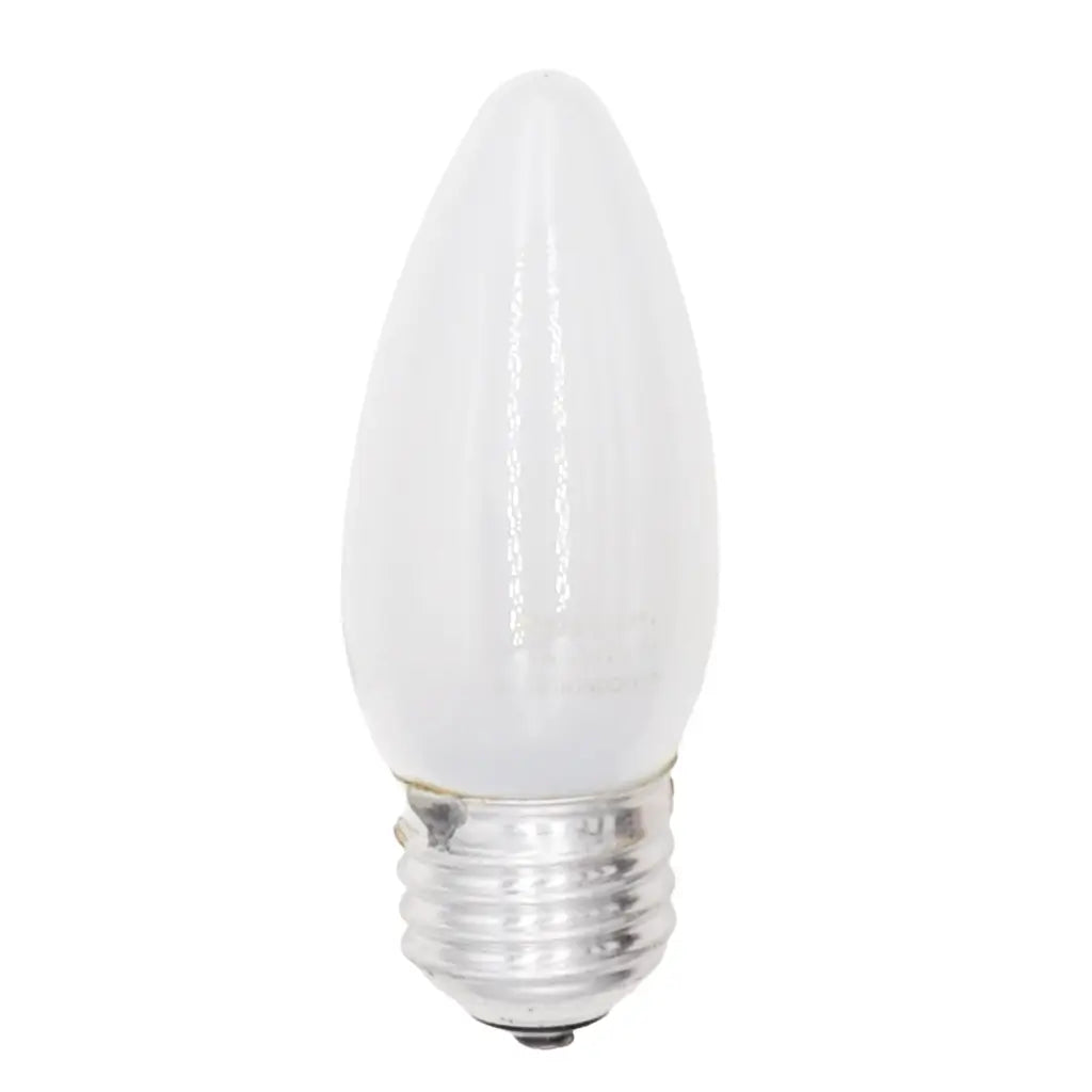 Philips Candle Incandescent Light Bulb E27 230V 25W Frosted – Double ...
