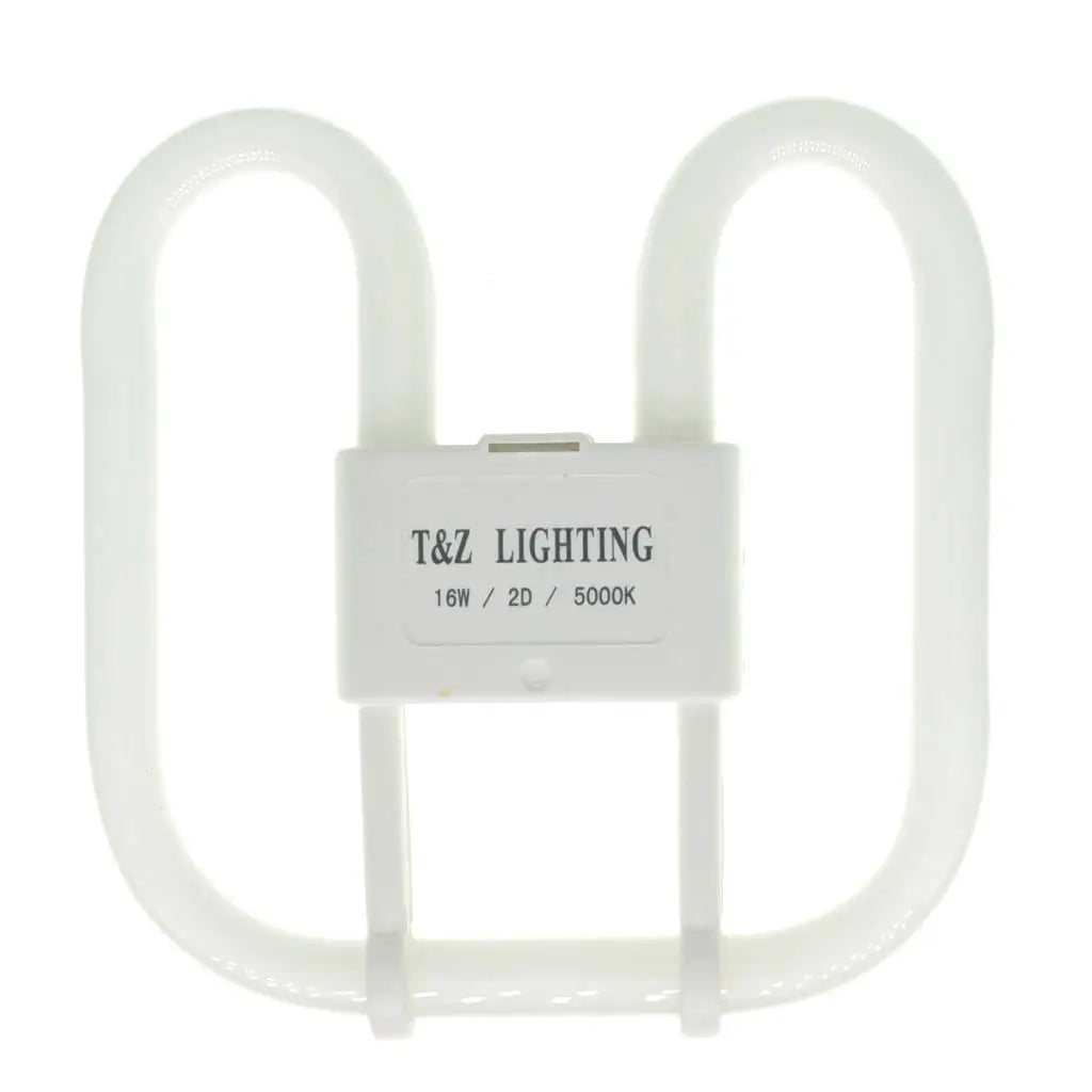T&Z Lighting 2D Butterfly Fluorescent Tube GR8 16W/850 2Pins – Double ...