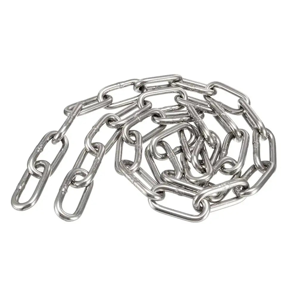 Trio Long-Link Chain 4mm X 1m Zinc Plated TJAL4030 – Double Bay Hardware