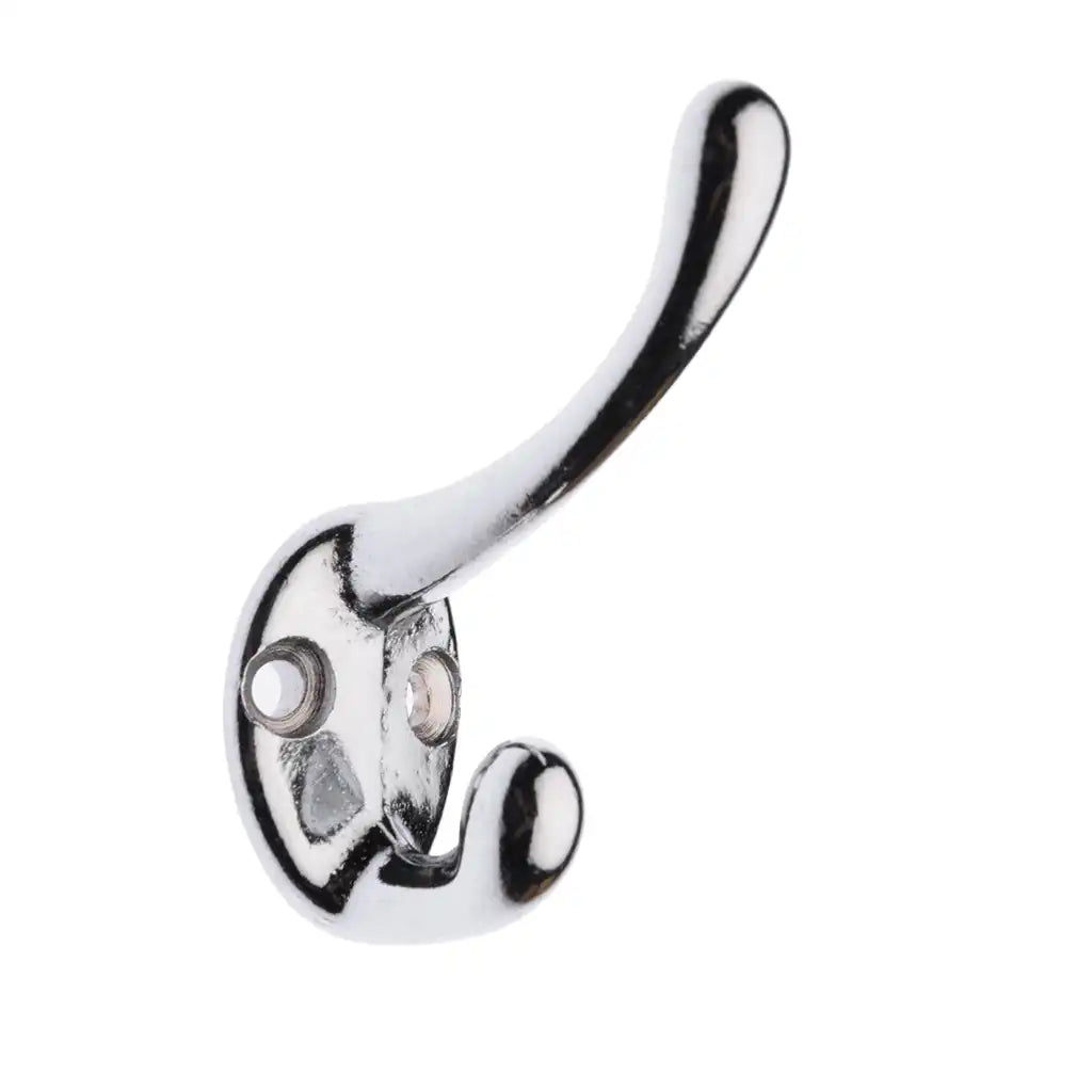 Zenith Hat & Coat Hook Narrow Style Chrome Plated 60mm WIC0241 – Double ...