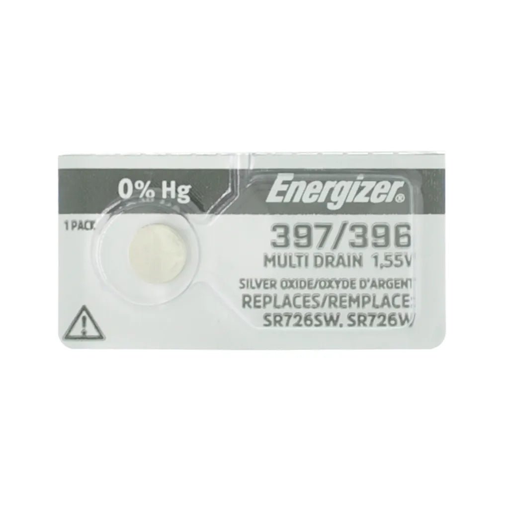 Energizer Silver Oxide Button Cell Battery 1.55V SR726SW Silver Battery ...
