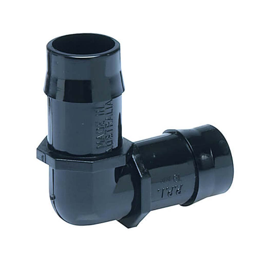 neta 19mm Poly Barbed Elbow 5Pcs MF/E19000020 – Double Bay Hardware