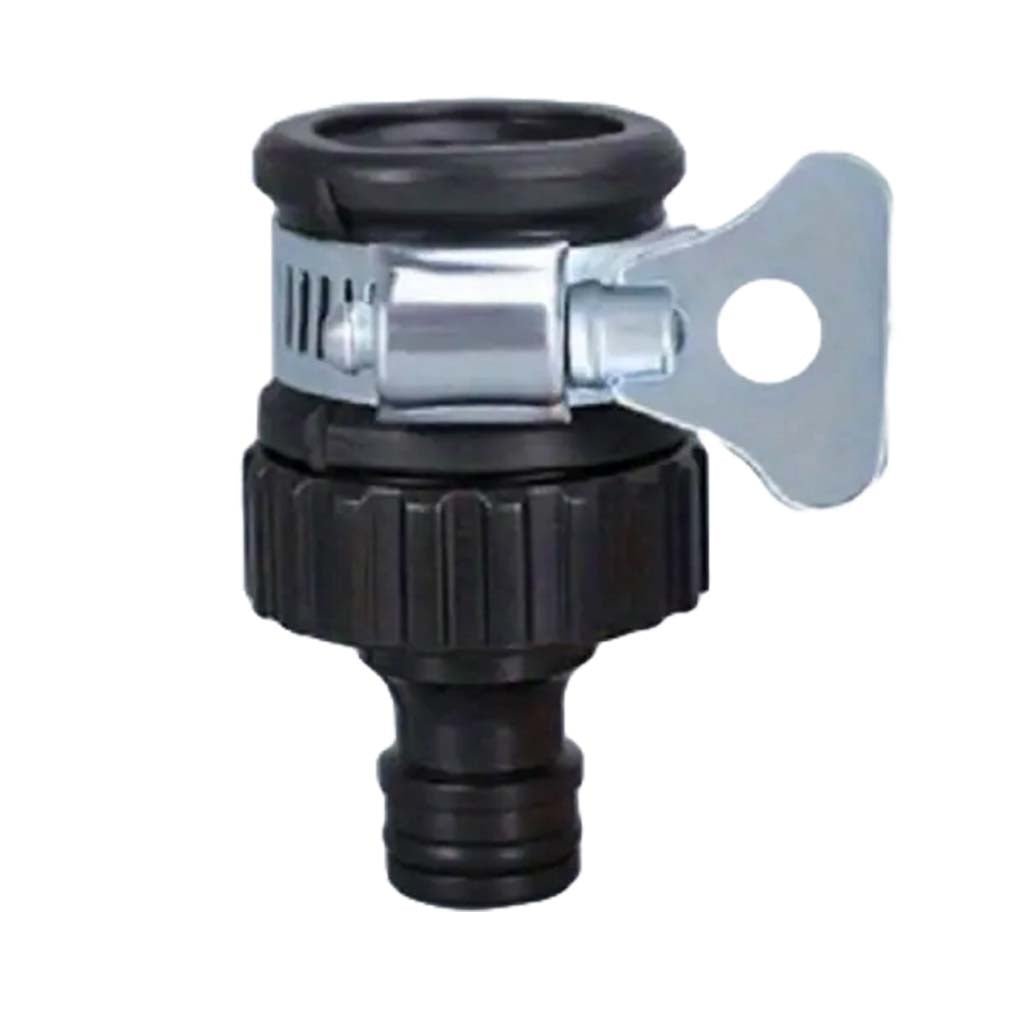Tap Multifit Adapters For Connect Garden Hose to 10-15mm Tap – Double ...