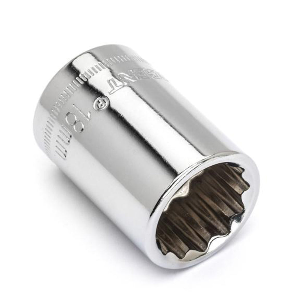 Crescent 1/2" Drive 12 Point Standard Socket 18mm