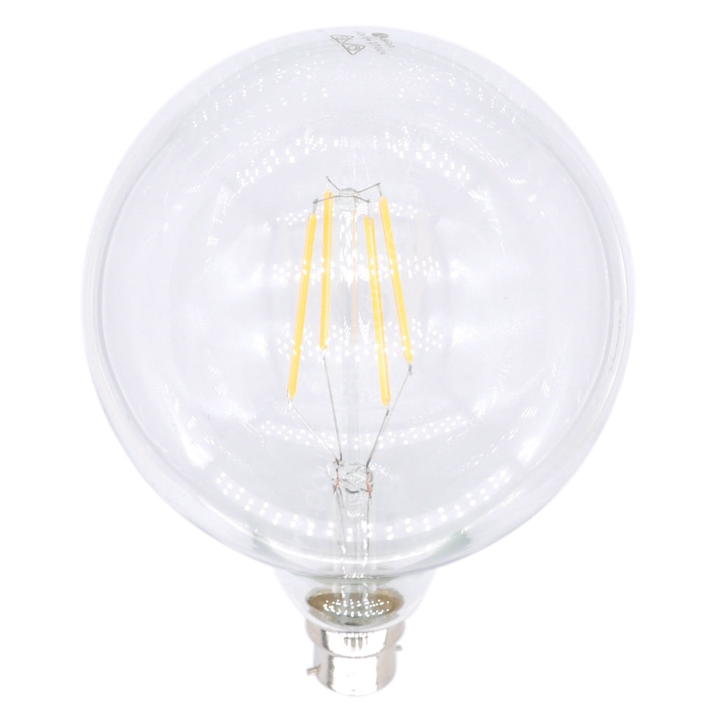 Lusion G125 Filament Spherical LED Light Bulb B22 240V 8W W/W 20961